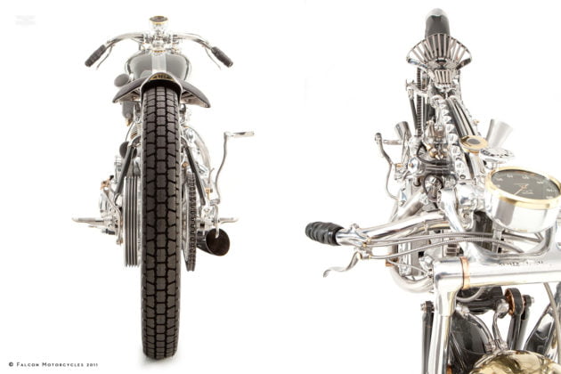 Custom Vincent, Black Falcon by Falcon Motorcycles