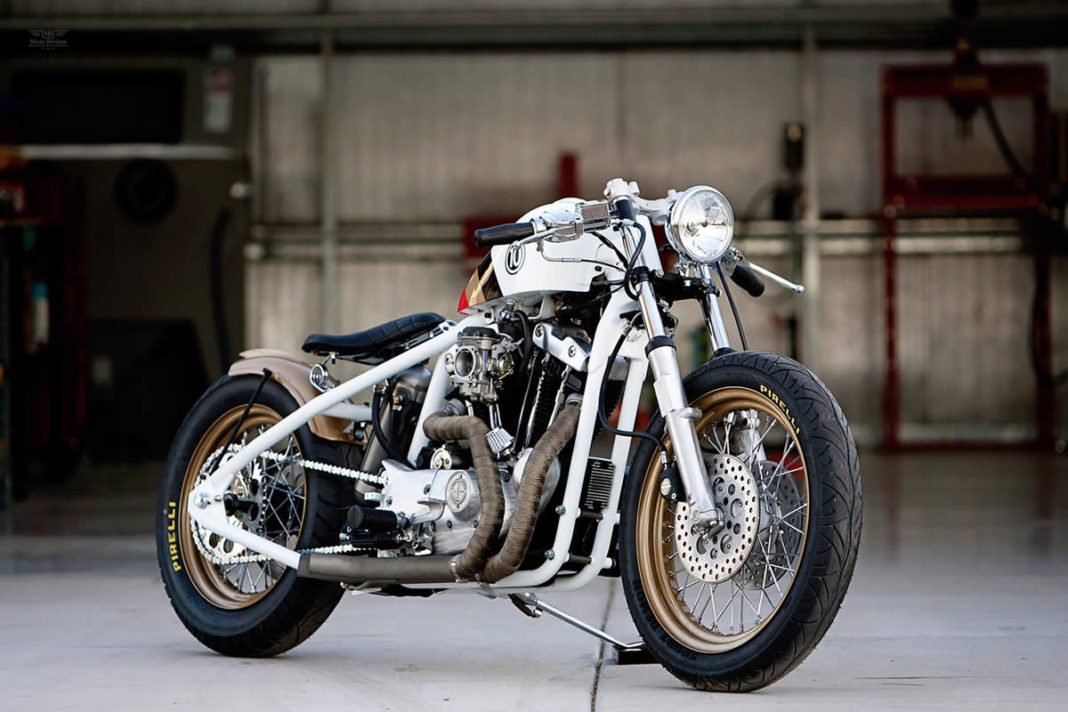 82 Harley Ironhead Look Right Hardtail by DP Customs
