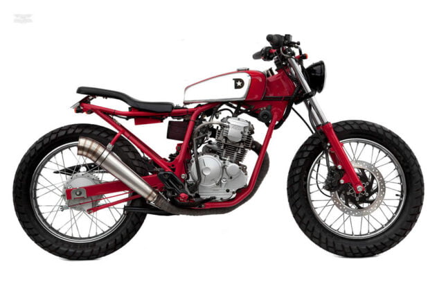Yamaha 225 Scorpio Custom by Deus Ex Machina