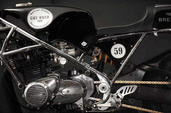 Kawasaki Z1000 Café Racer by Santiago Chopper