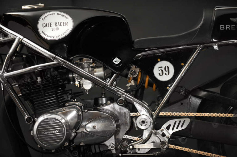 Kawasaki Z1000 Café Racer by Santiago Chopper