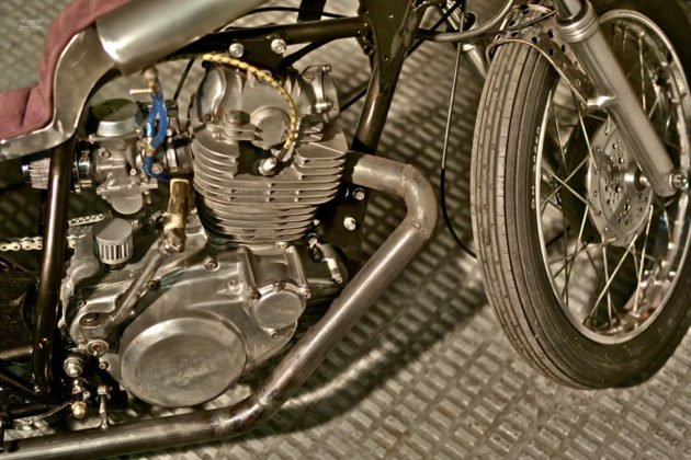 Yamaha SR250 aka 'The Winning Loser' by El Solitario MC