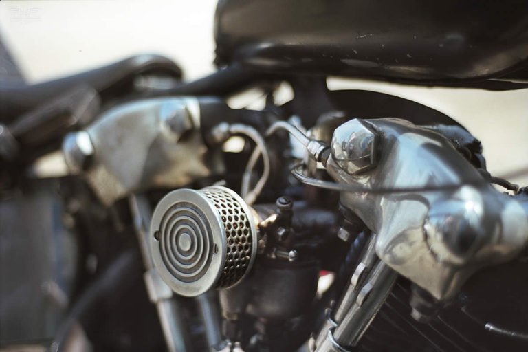 Harley Knucklehead Custom by Old Gold Garage Co