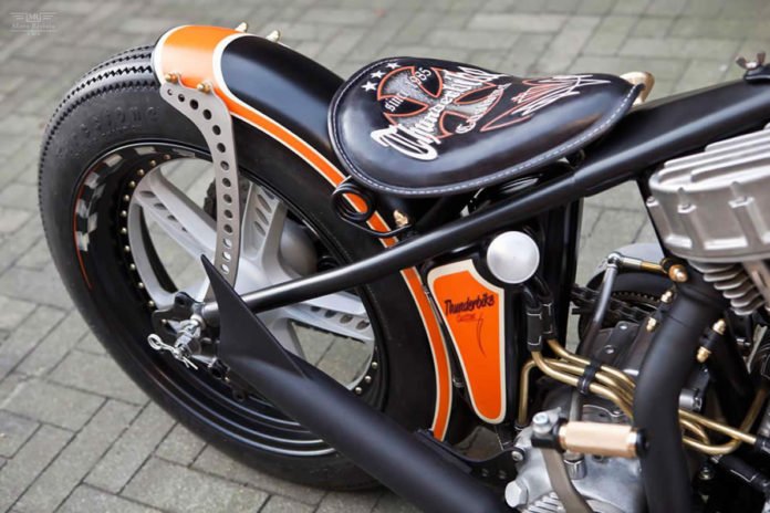 Custom Panhead by Thunderbike Customs Germany