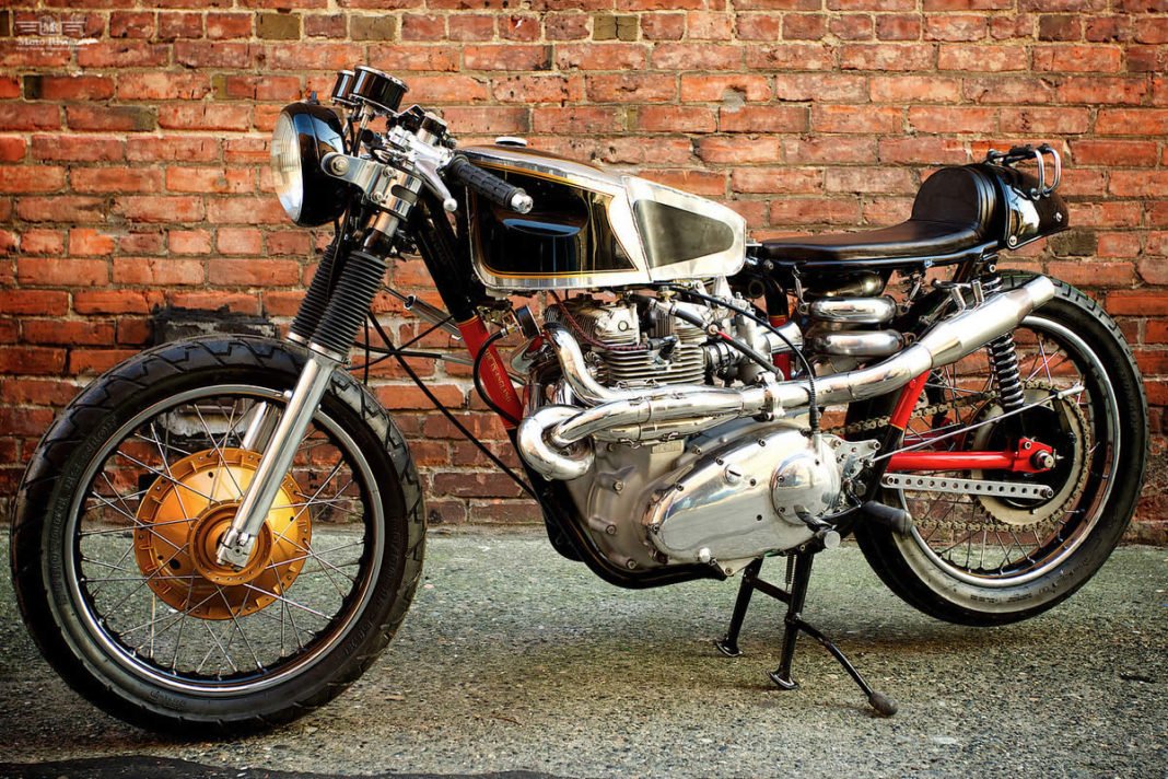 Triumph Trident Cafe Racer by Super Rat