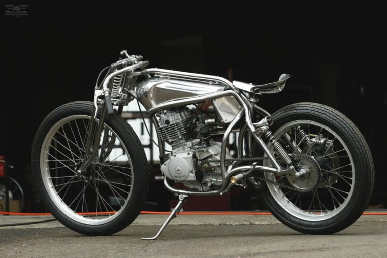 Suzuki GN125 by Motor Rock Japan