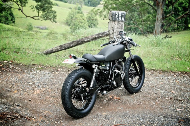 Honda GB400 Custom Salt Lake Sickle by Raider Motorsport