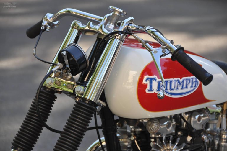 Triumph Thunderbird Salt Flats Racer by Bobby Sirkegian
