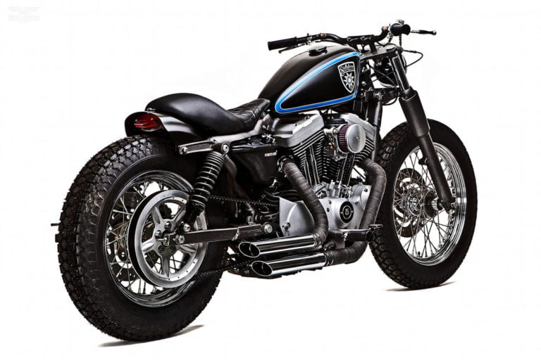 Custom Harley Sportster Stellalpina by Roberto Rossi