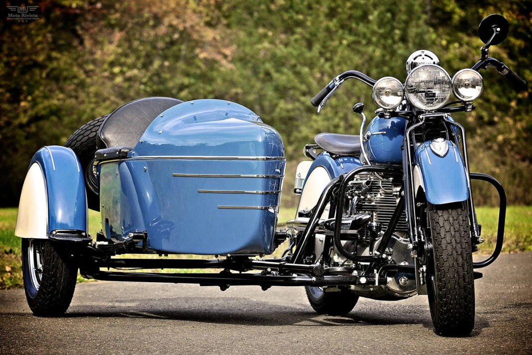 Indian Four with Indian Sidecar