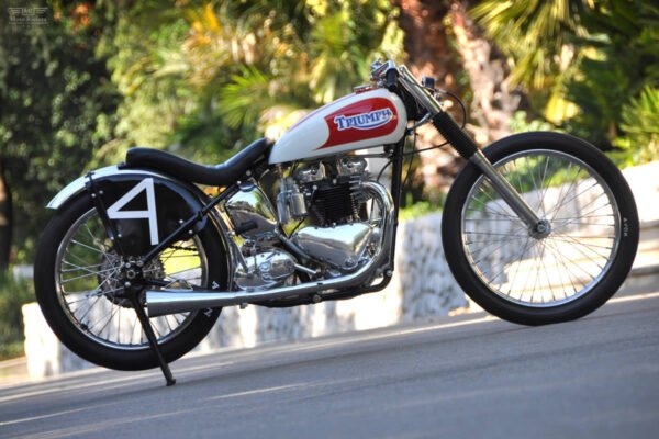 Triumph Thunderbird Salt Flats Racer by Bobby Sirkegian