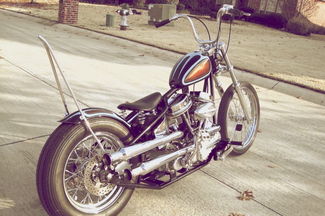 Panhead Custom by Maindrive Cycles Texas USA
