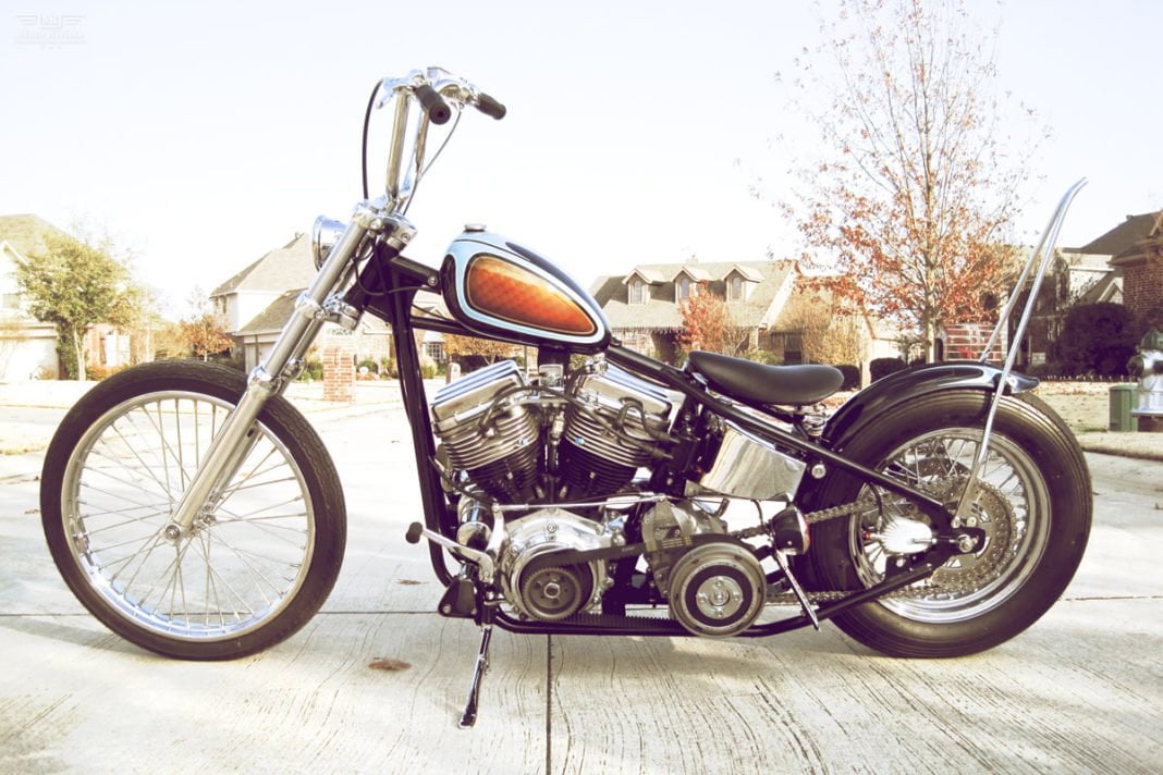Panhead Custom by Maindrive Cycles Texas USA