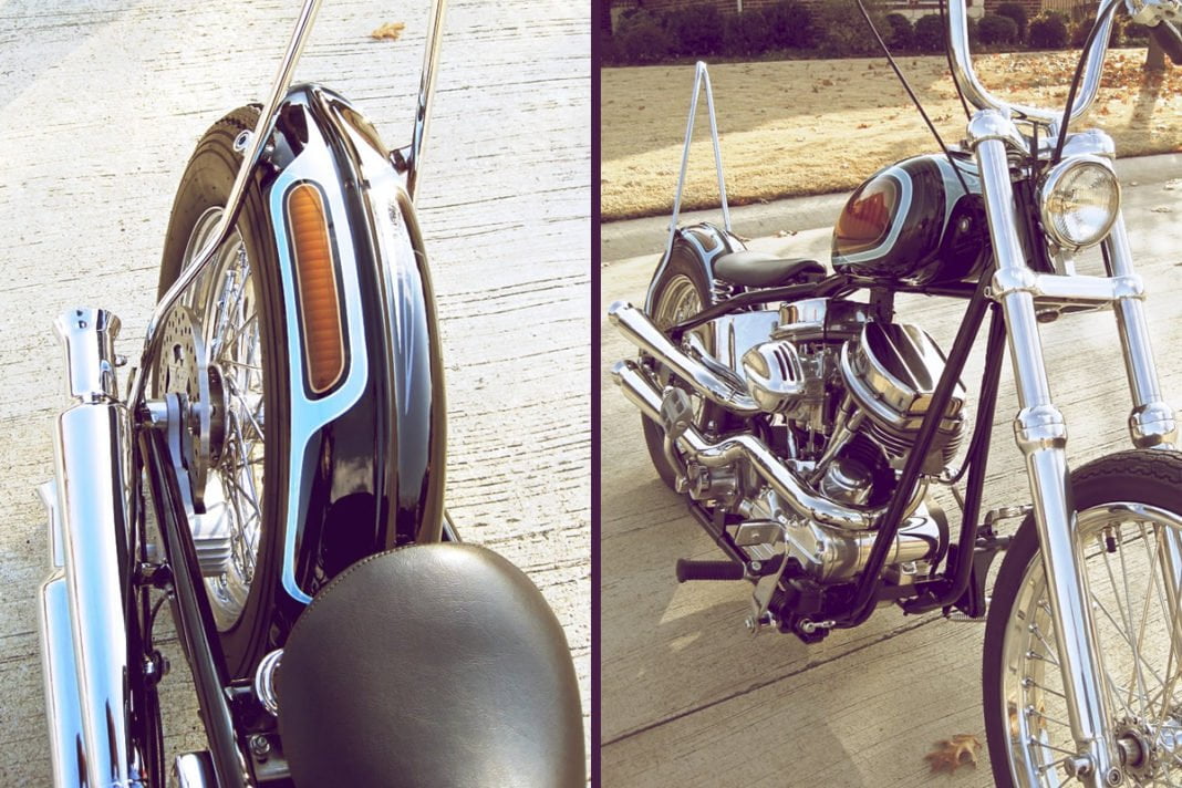 Panhead Custom by Maindrive Cycles Texas USA