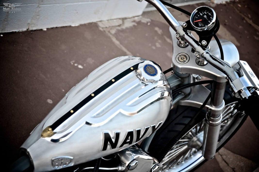 Navy F3 Rocketeer by Darwin Motorcycles