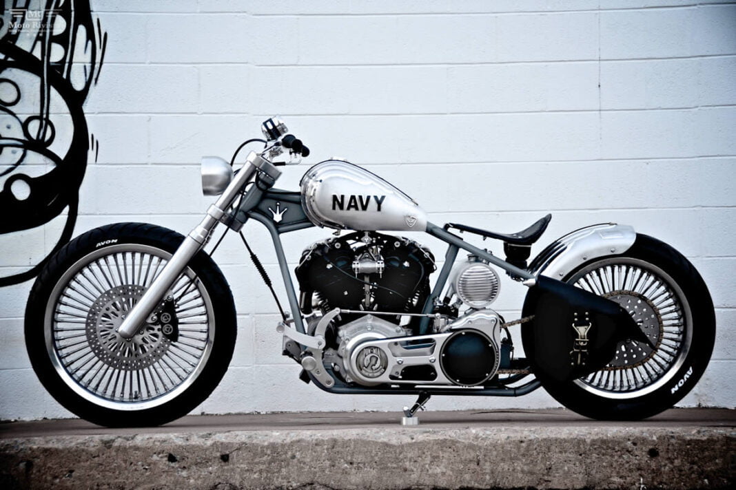 Navy F3 Rocketeer by Darwin Motorcycles