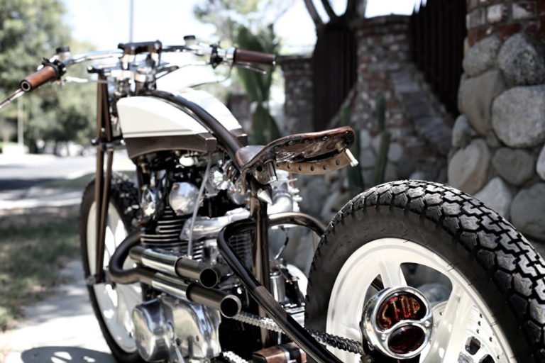 Yamaha XS650 board tracker by Chappell Customs