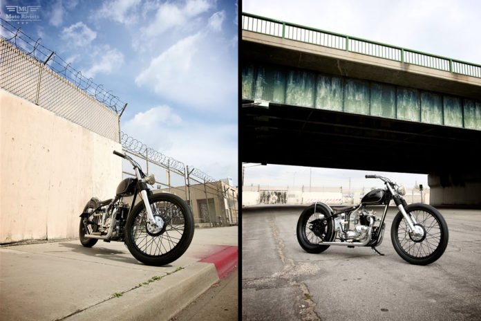 Custom Triumph T100 by The Factory Metal Works
