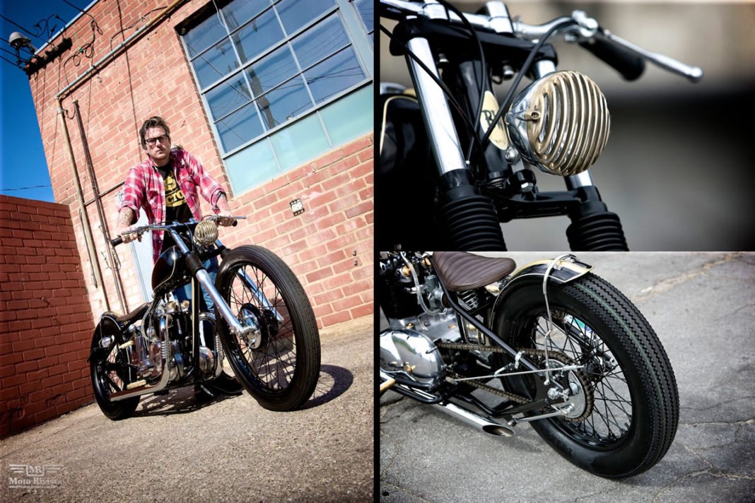 Custom Triumph T100 by The Factory Metal Works