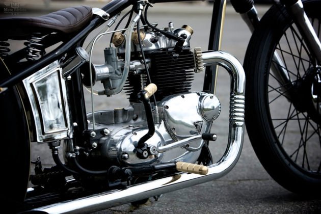 Custom Triumph T100 by The Factory Metal Works