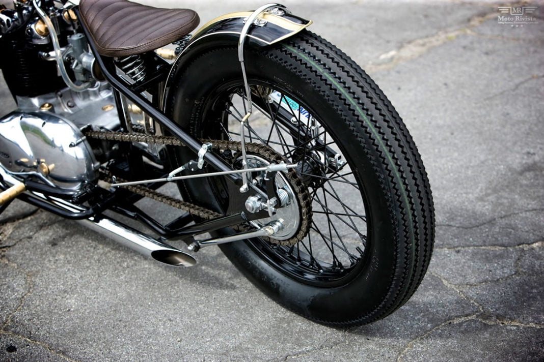 Custom Triumph T100 by The Factory Metal Works