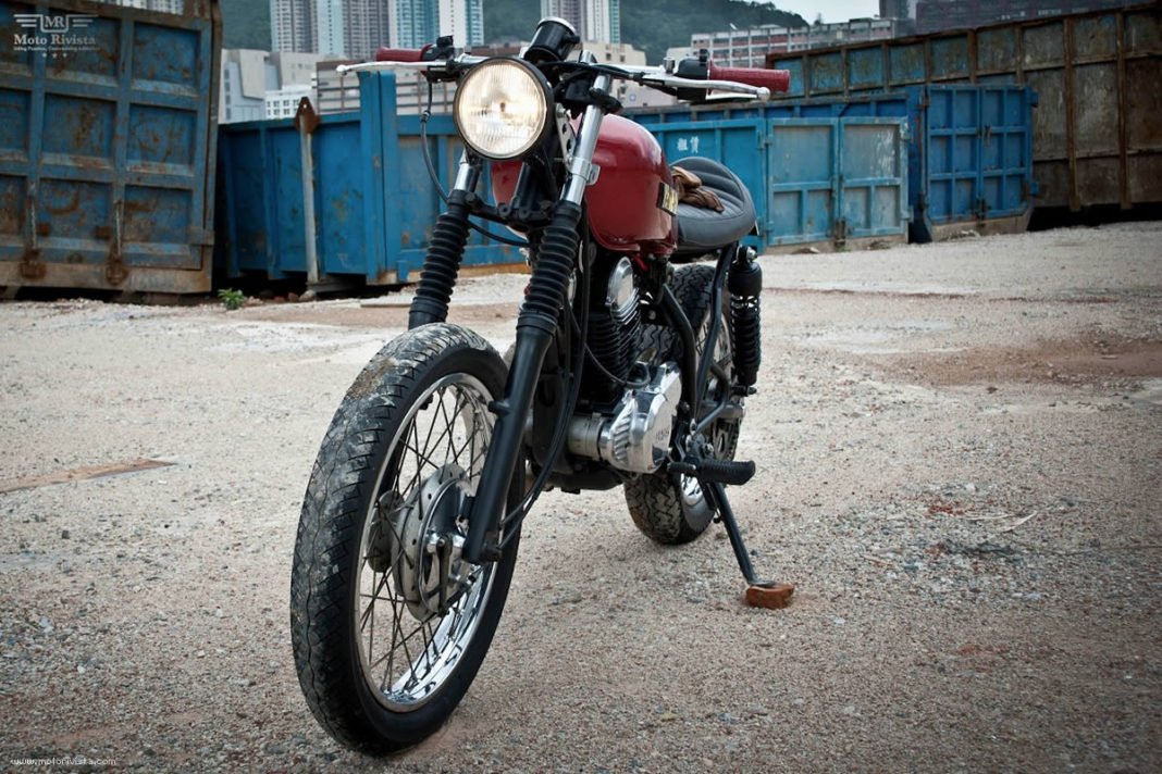 Custom Yamaha SR250 by Wesley