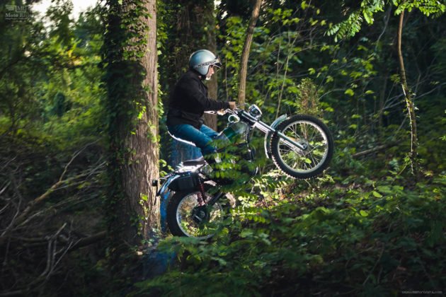 Italian custom SWM TL320 by Lorenzo Buratti