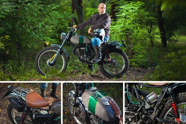 Italian custom SWM TL320 by Lorenzo Buratti