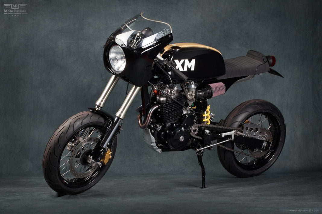 Honda FMX 650, Special custom tranformation by Mr. Martini