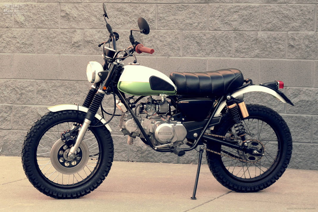 Honda SL70 Custom Scrambler