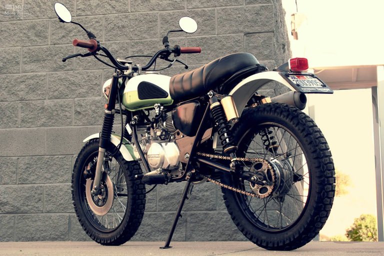 Honda SL70 Custom Scrambler