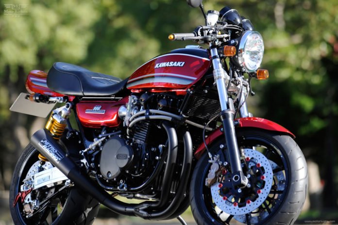 Kawasaki Z1 transformation by AC Sanctuary
