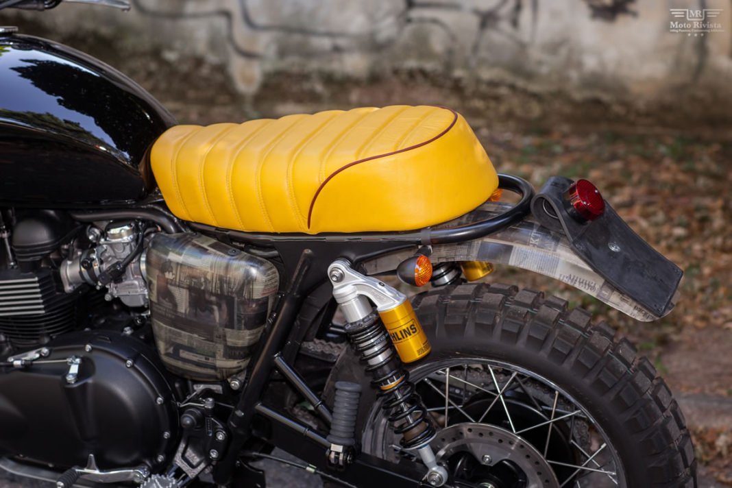 Triumph Scrambler, Classic transformation by Mr. Martini