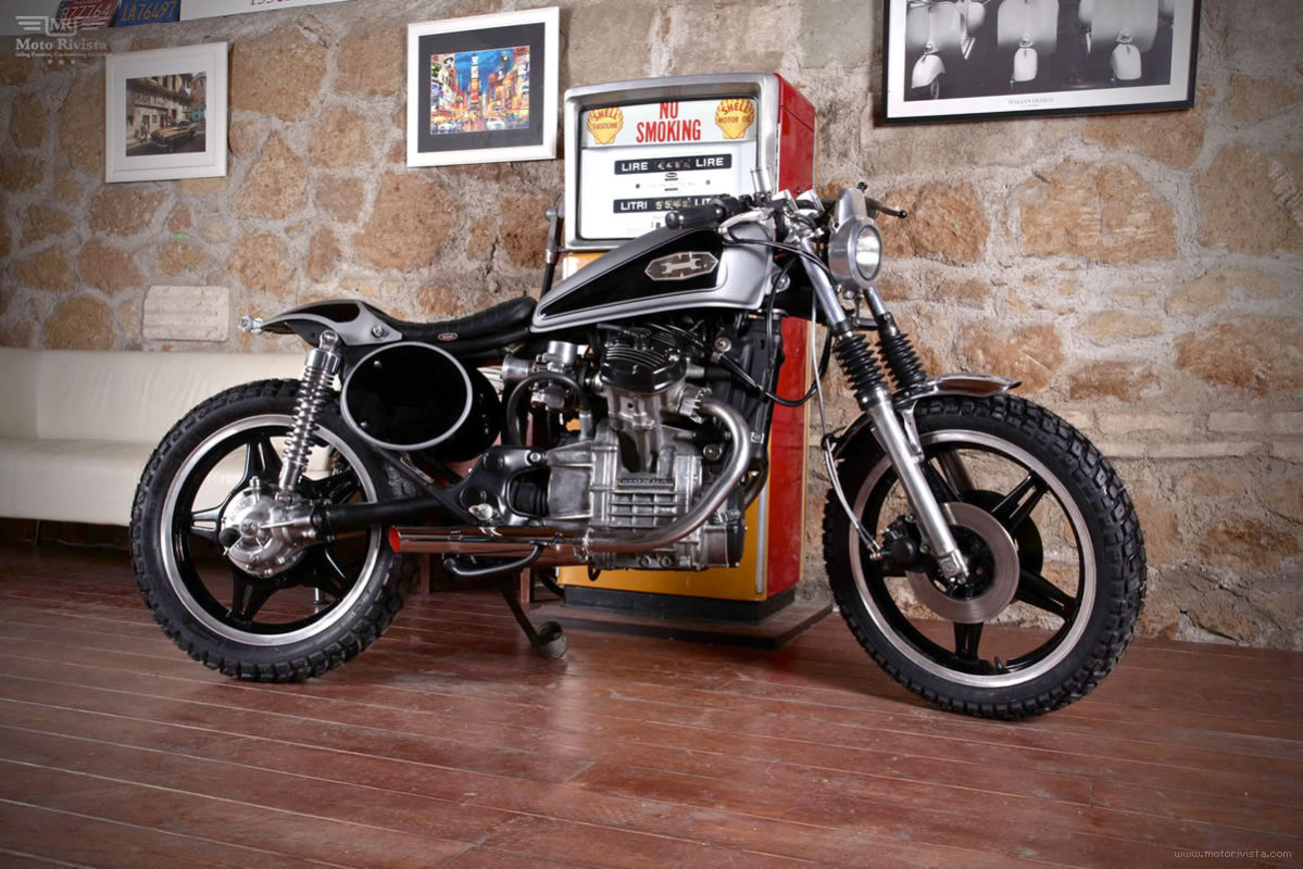 Honda CX500 custom by Emporio Elaborazioni Meccaniche Italy