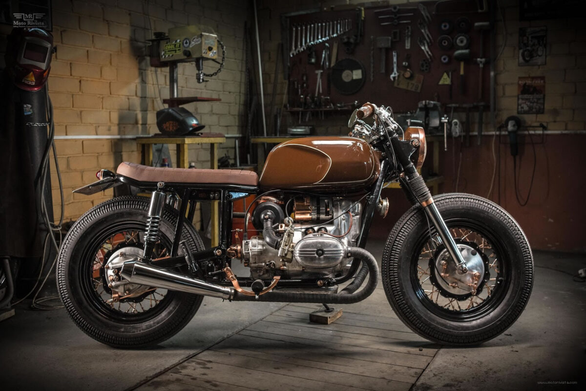 Ural 650 Custom Motorcycle by DoZer Garage Ukraine