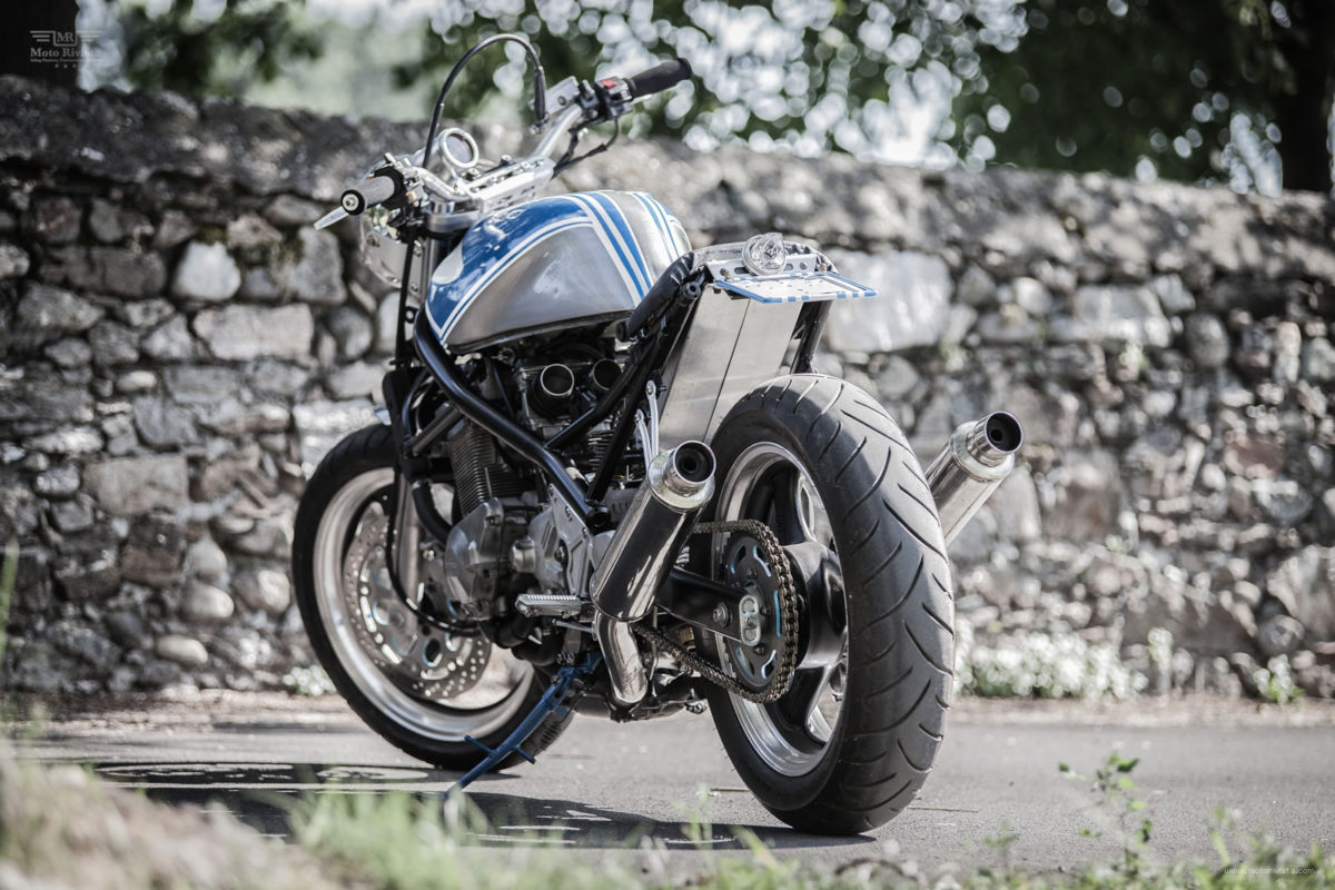 Suzuki GSF400 custom Italian Retrofighter