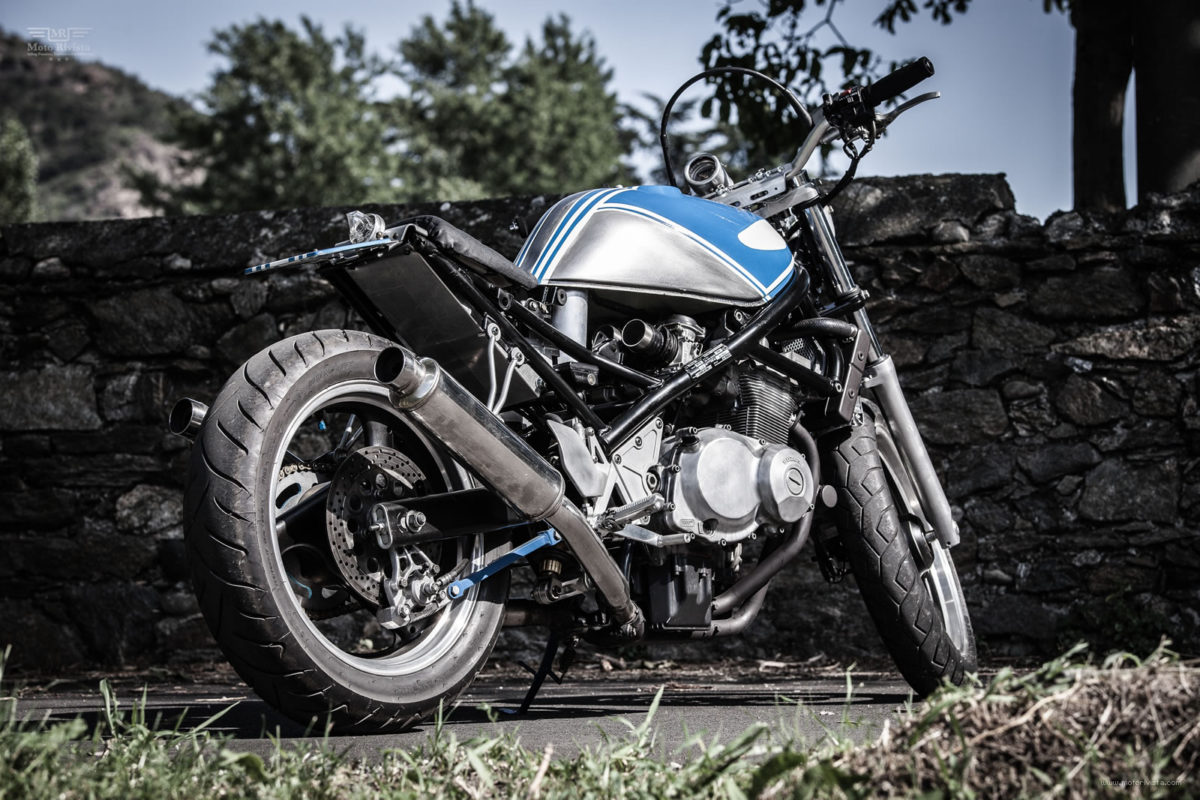 Suzuki GSF400 custom Italian Retrofighter
