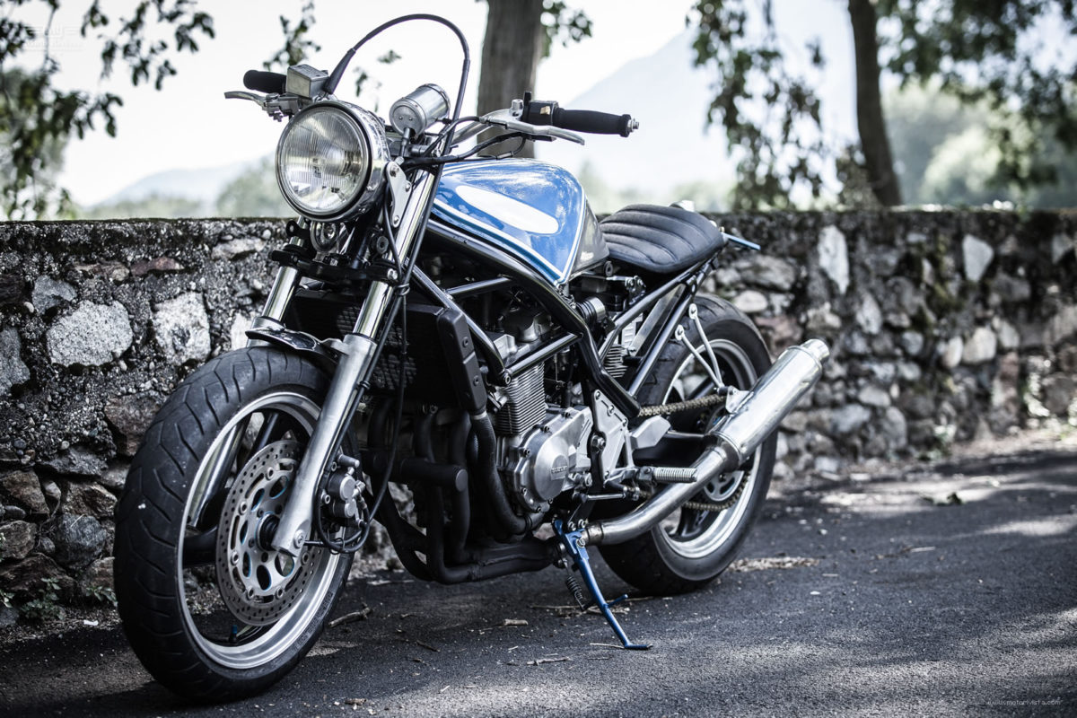 Suzuki GSF400 custom Italian Retrofighter