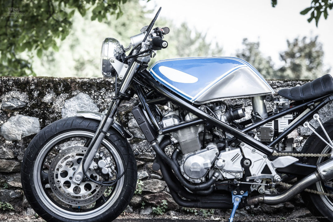 Suzuki GSF400 custom Italian Retrofighter
