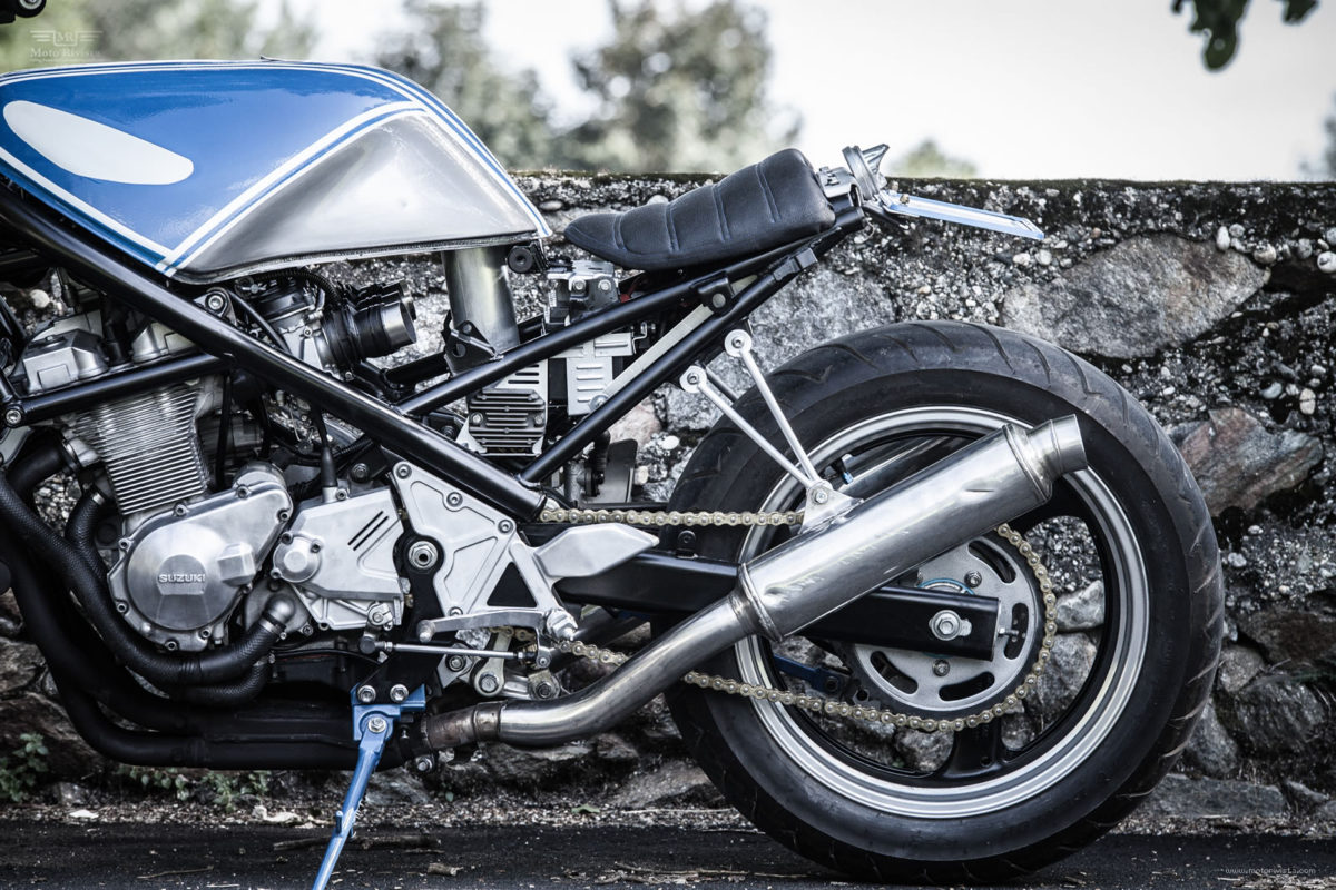 Suzuki GSF400 custom Italian Retrofighter