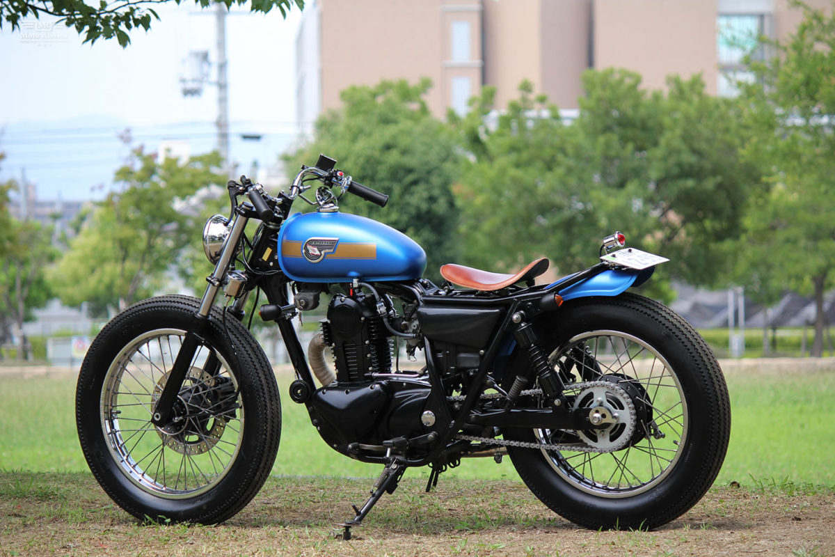 Custom Kawasaki 250TR by Motor Garage Goods Japan