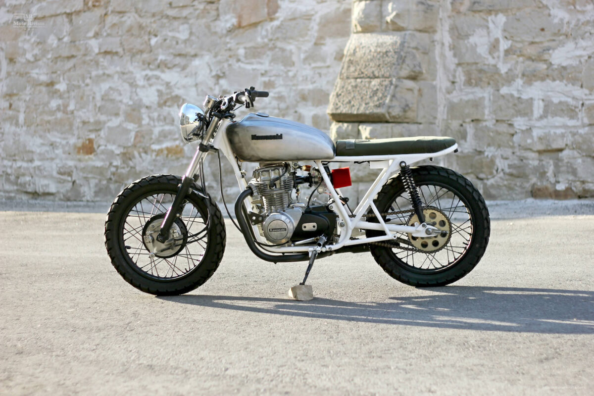 Kawasaki KZ440 Bratstyle by Luke Barreto