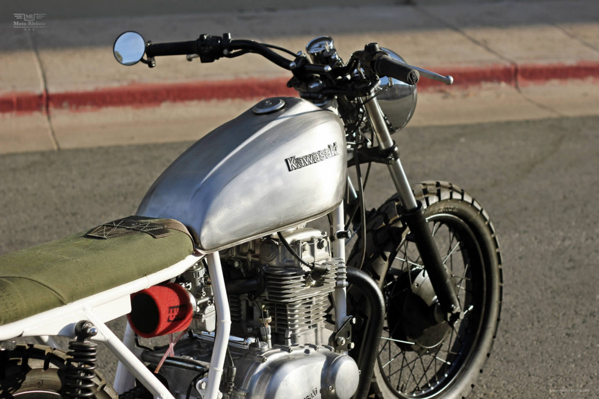 Kawasaki KZ440 Bratstyle by Luke Barreto