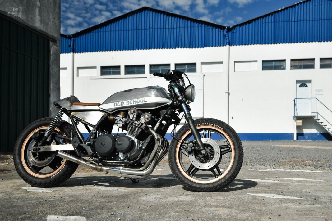 Honda Custom CB900 bol d'or by FCR France