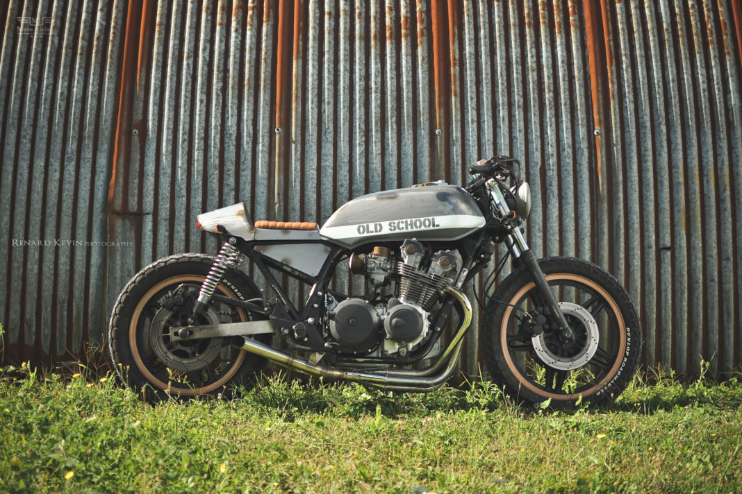 Honda Custom CB900 bol d'or by FCR France