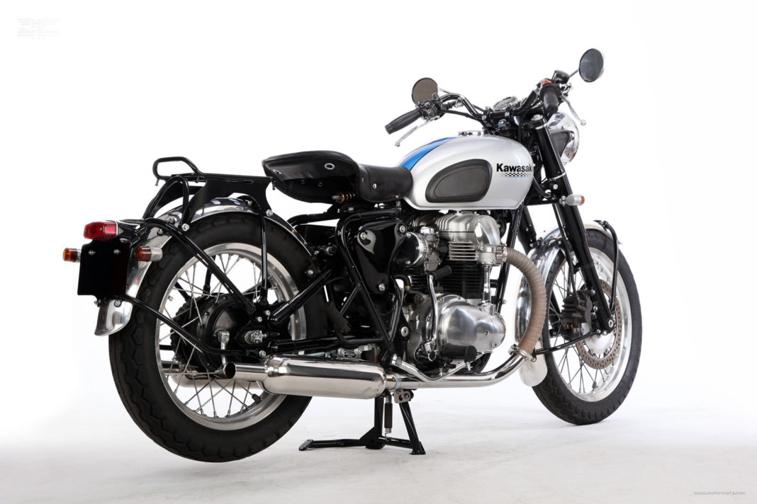 Custom Kawasaki W650 Motor Rock Japan
