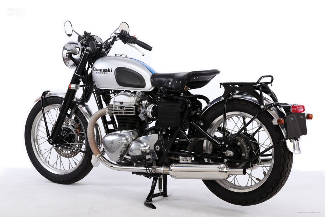 Custom Kawasaki W650 Motor Rock Japan
