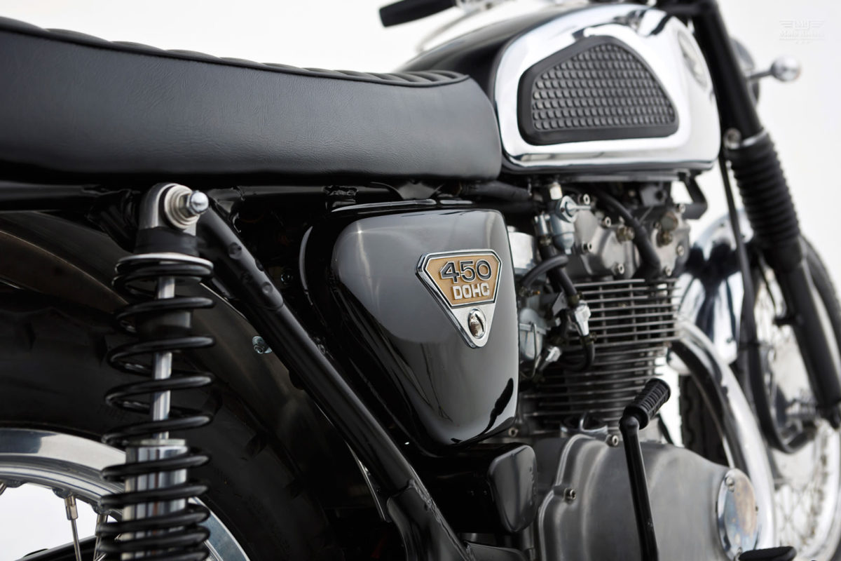 Custom Honda CB450 K1 by Ellaspede Brisbane