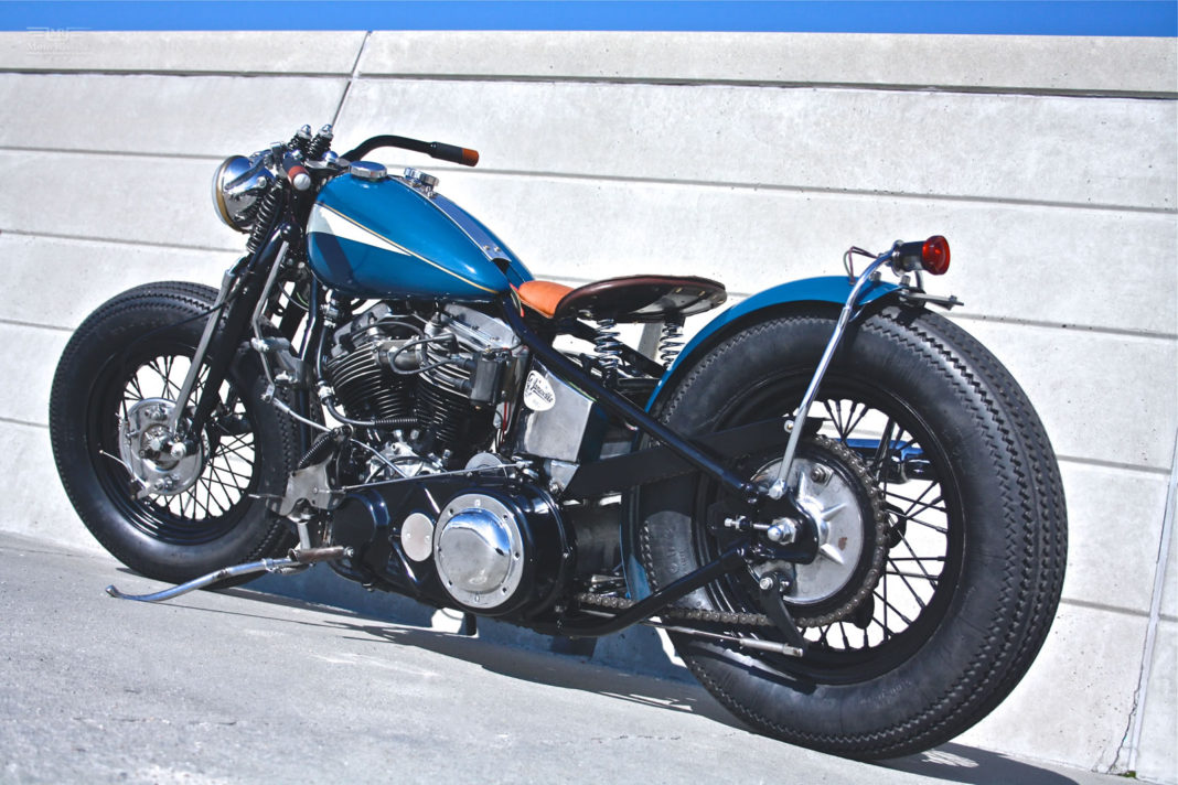 Custom Panhead by Customs from Jamesville Denmark