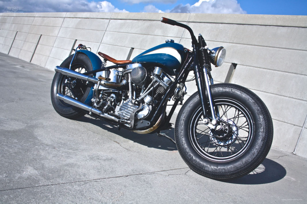 Custom Panhead by Customs from Jamesville Denmark